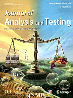 Journal of Analysis and Testing杂志-首页